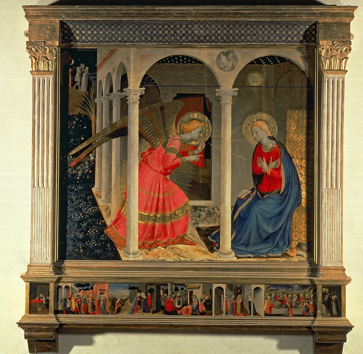 Die Verkündigung (Cortona-Altarbild), ca. 1438